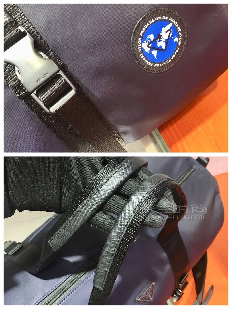 03827_prada独家首发2VC015新款旅行包这款旅行袋采用ECONYL再生尼龙制作。再生尼龙系列_米兰时尚包包网